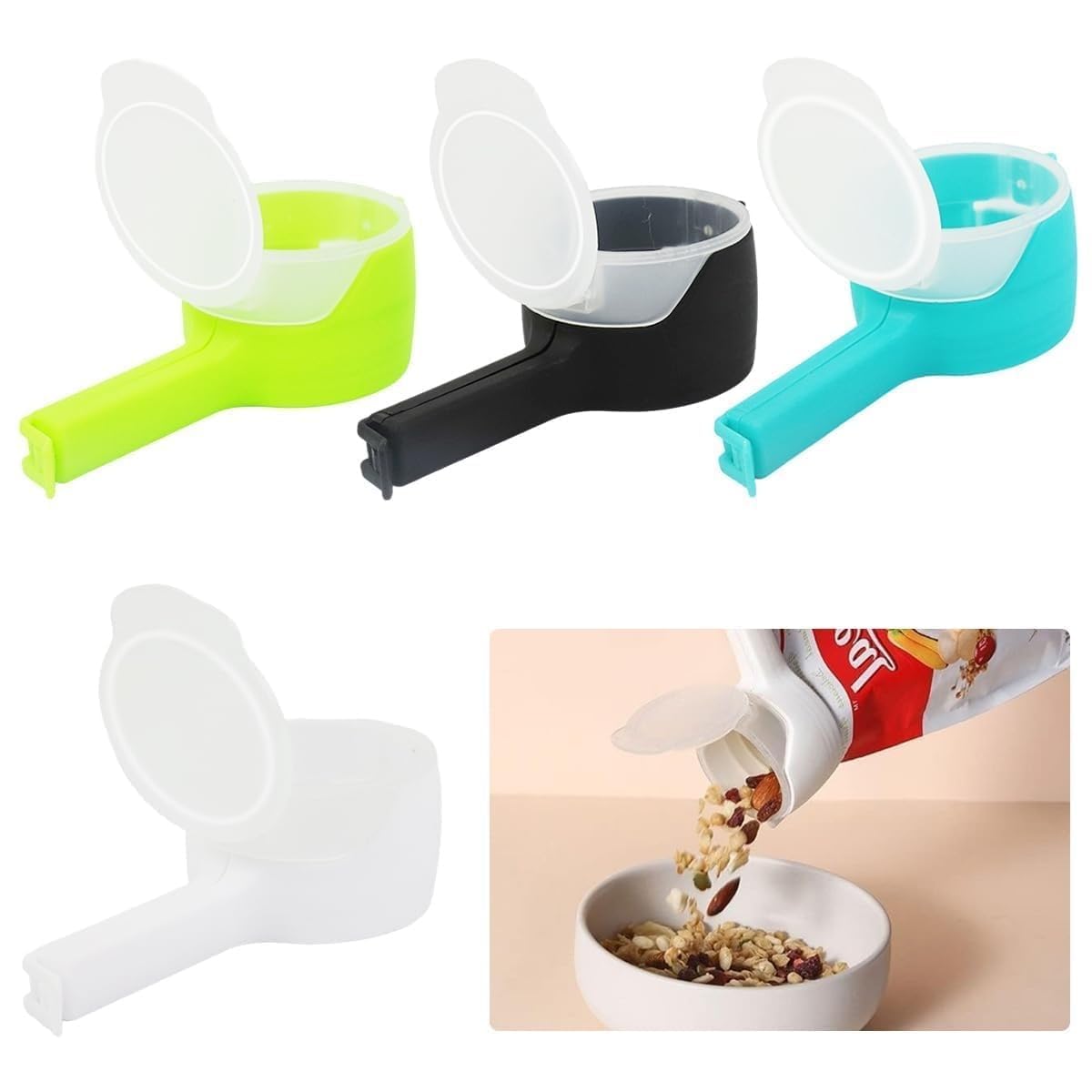 Versatile Pour & Seal Clips